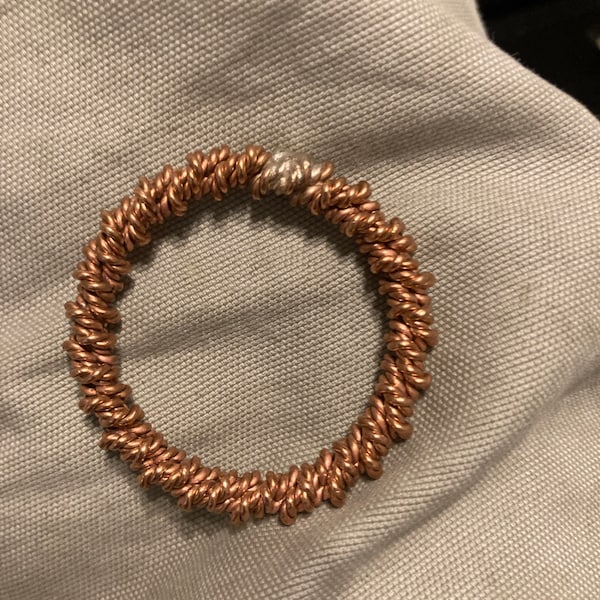 Copper Tensor Ring- Sacred Cubit 144mhz - Full Size - Thick Gauge - Etsy