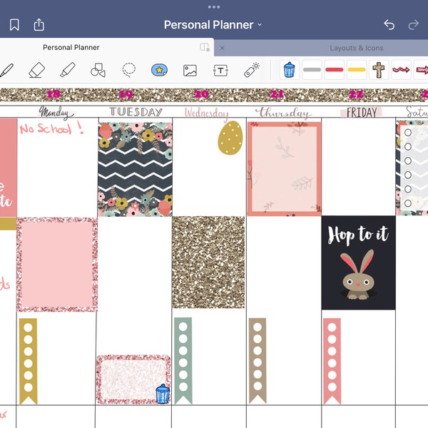 17500+ Pre-cropped Digital Planner Stickers | Goodnotes Sticker Book ...