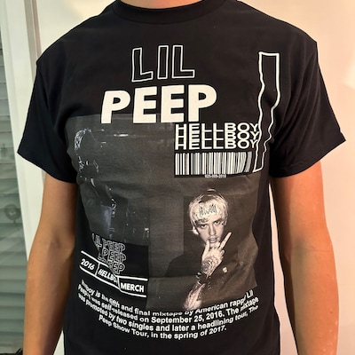 Lil Peep T-shirt Hellboy Crybaby T-shirt Lyrical Sxen Trendy Shirt ...