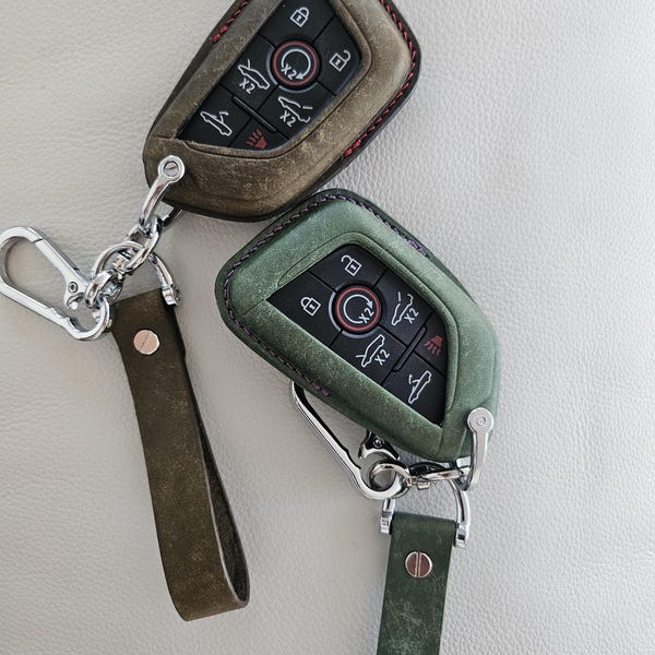 Leather Dual Phone Case, Leather Double Phone Case, Case Holds Two ...