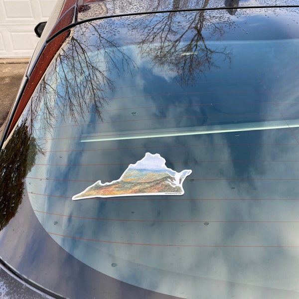 North Carolina Vinyl Sticker - North Carolina State Decal - NC Sticker ...