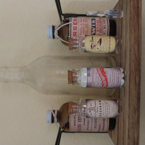 Witches Bottle Flying Potion 5.75 - Etsy