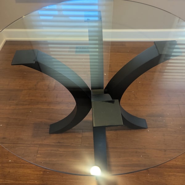 Modern Metal Table Base for Marble, Glass, Wood Tops. Premium Quality ...