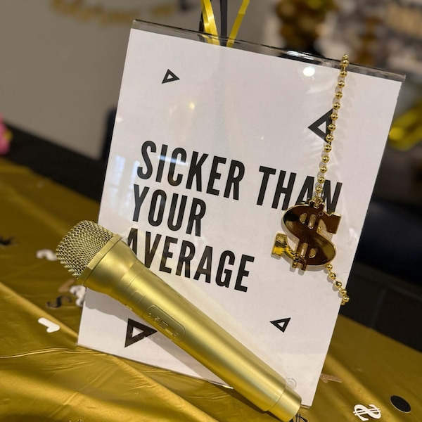 The Big One Notorious BIG Signs Set of 9 Party Printable Decorations - Etsy