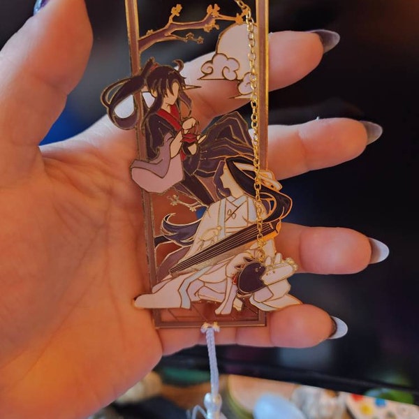 Tarot Card: the Fool LOTM Mr Fool Enamel Bookmark / Charm 11x4cm - Etsy