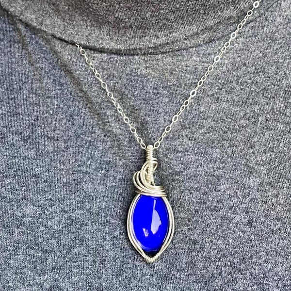 Mood Stone Necklace, Mood Stone Pendant, Color Changing Necklace, Mood ...