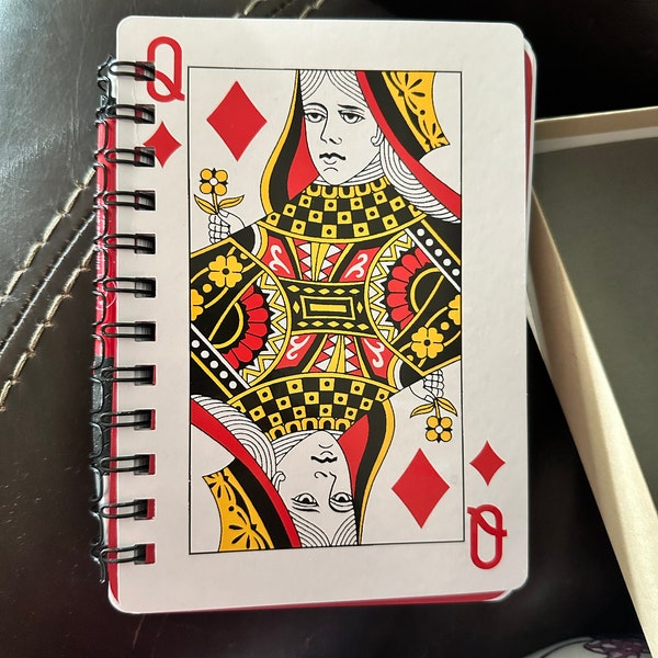 Playing Card Journal, Game Notebook, Score Keeper Pad, Poker Player ...