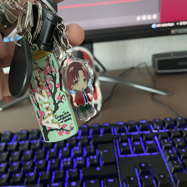 Ayanokoji High Quality Anime Acrylic Charm Keychain - Etsy