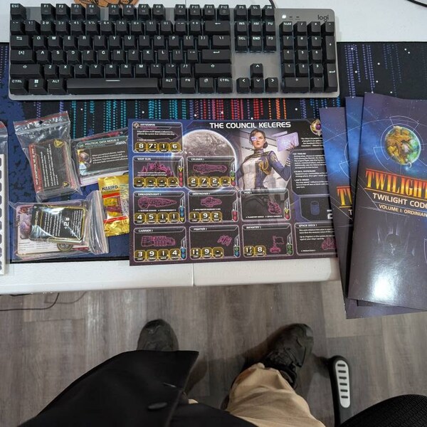 TI4 Codex 3; Twilight Imperium Vigil: Tokens for the Council Keleres - Etsy