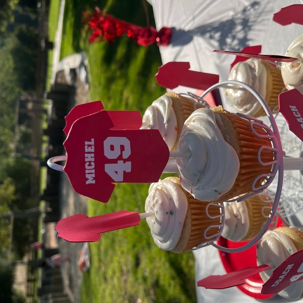 Baseball Cupcake Toppers - Etsy