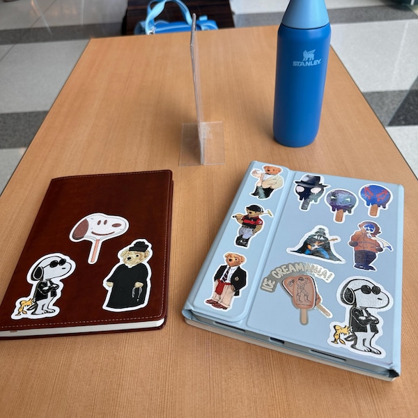 Wave to Earth Vinyl Sticker | W2E 0.1 Flaws and All Aesthetic Custom ...