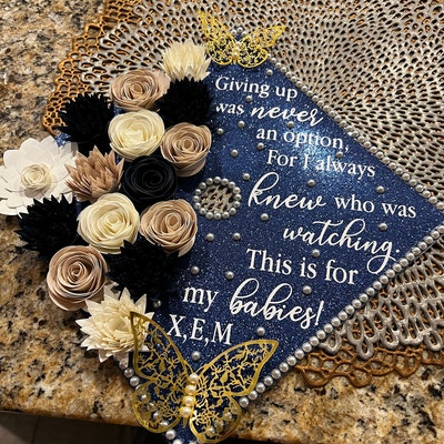 Graduation Cap Topper, Graduation Cap Decor, Cap Topper, Graduation Cap ...