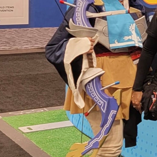 TOTK Teba/tulin BOTW Revali's Great Eagle Bow ( Prop/diy ) - Etsy