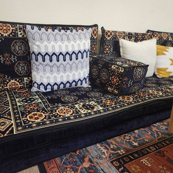 8'' L Shaped Arabic Floor Seating Sofa Set,l Shaped Bench,l Shaped ...