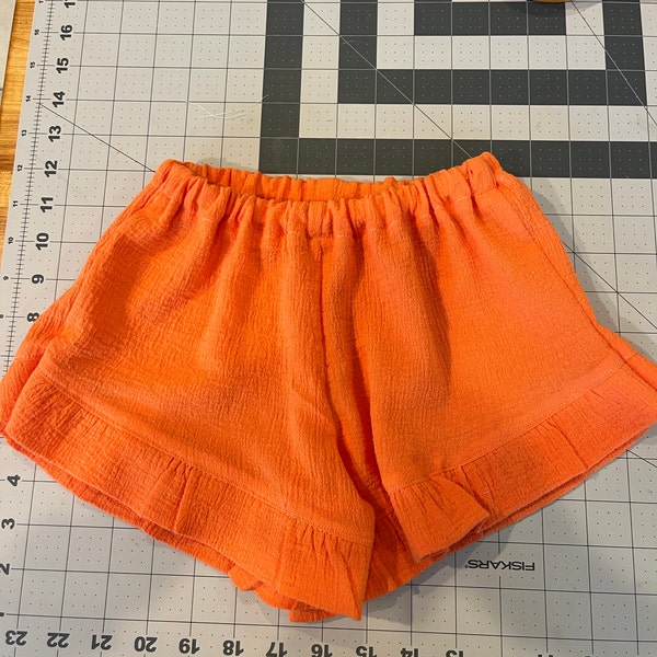 EASY Ruffle Shorts PDF Sewing Pattern/a4/a0/projector Files - Bebekins ...