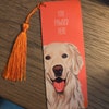 Labrador Bookmark, Dog Bookmark, Bookmark, Dog Gift, Labrador Gift, Fun ...