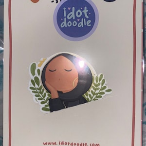 Hijabi Stickers Idotdoodle Stickers Islamic Stickers - Etsy