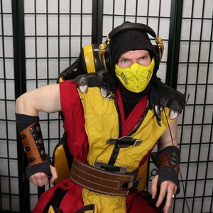 Scorpion mask MK11 Classic for cosplay | Etsy