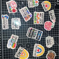 Printable End of Year Digital PNG Sticker Bundle Designs for Teachers ...
