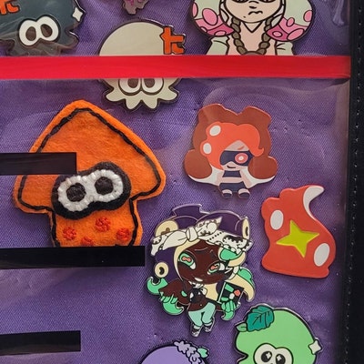 Splatoon Octarian Mem Cake Enamel Pins - Etsy