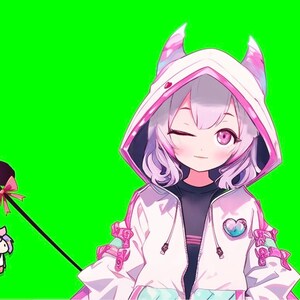 Puppy Girl Vtuber Avatar 2d Live 2d With 5 Expressions iPhone Traking ...