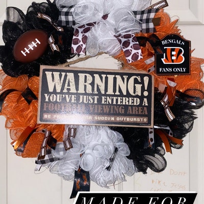 7/8 NFL Cincinnati Bengals Ribbon, 9 Foot Spool, Licensed by Offray - Etsy