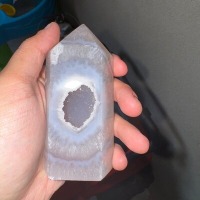 RARE Natural Geode Cut Base - Etsy