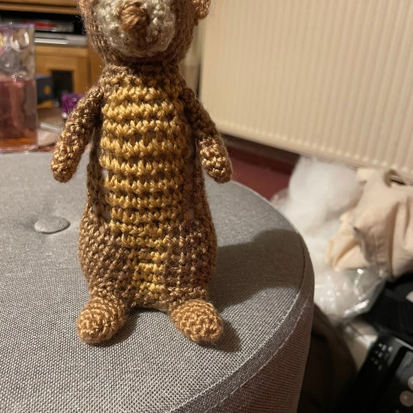 Crochet Pattern for Monty the Realistic Crochet Marmot Aka Groundhog ...