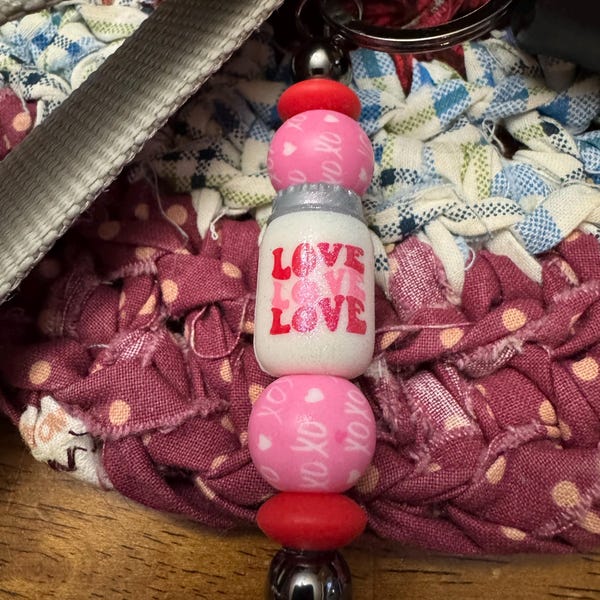 Beaded Keychain, Bag Charm, Zipper Pull - Starfish, Coastal, Shells - Etsy