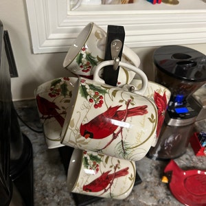 Wood Rustic Countertop Basket Rack Fruit Breads & More Kitchen Bath ...