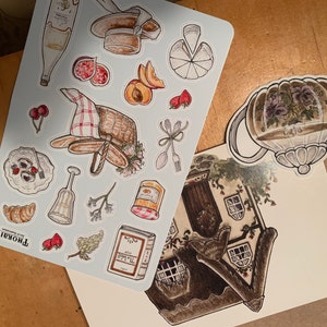 Floral Tea Pot Letter Paper Sheets Aesthetic Letter Writing Set Tea ...