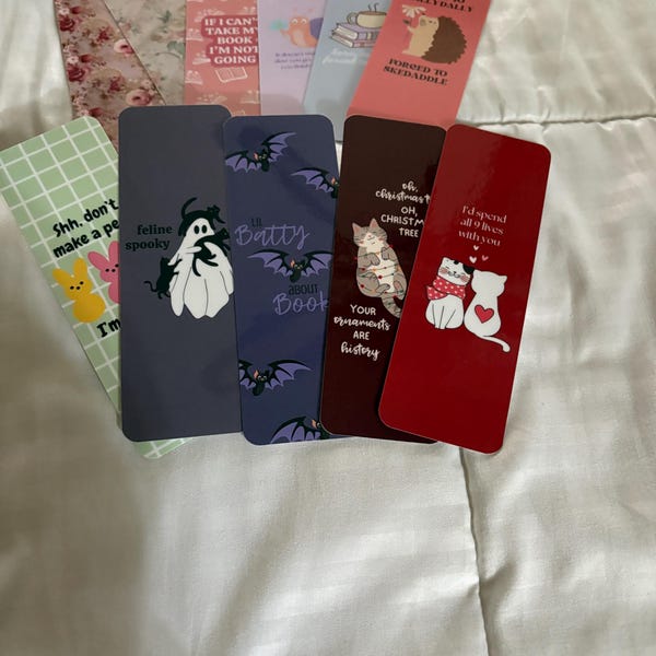 Choose What Helps Your Heart Bloom Bookmark | Handmade Bookmarks ...