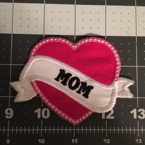 I Heart Mom, Tattoo Patch Custom Made AP13 - Etsy