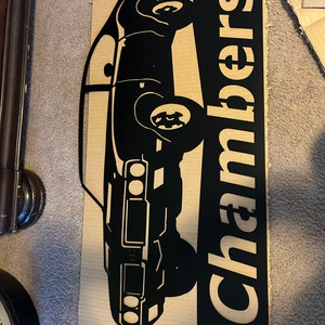 1965 Pontiac GTO Goat Personalized Man Cave Metal Sign Garage Art - Etsy