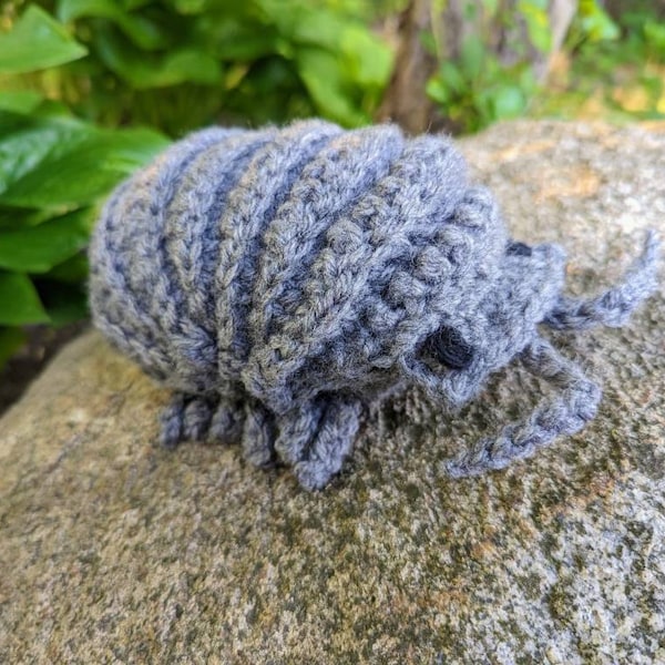 Crochet Roll-up Isopod Pattern - Etsy UK