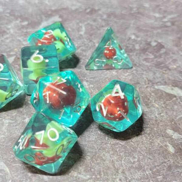 Mushroom Dice / Cute Dnd Dice / Shroom of Doom / Mushroom Dnd Dice ...