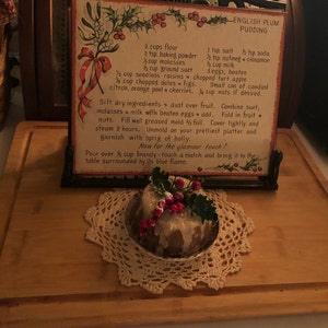 Primitive Early Pantry Tea Bread Sugar Cakes Colonial Decor Farmhouse ...