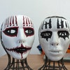Cesar/caesar 1983 Blank Male Mask RECASTS Kabuki Mask Joey Mask ...