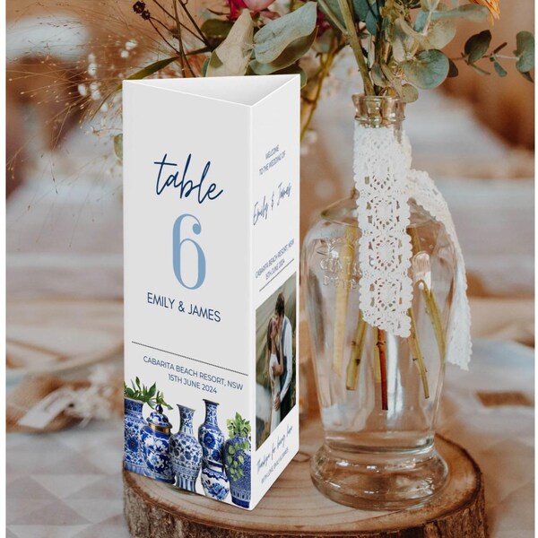 Wedding Trifold Table Card Mockup, Wedding Menu Mockup, Wedding Table ...