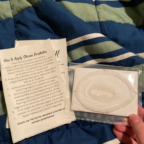 SFX Version 2.0 Button Eyes With Buttons Included Silicone Prosthetic ...