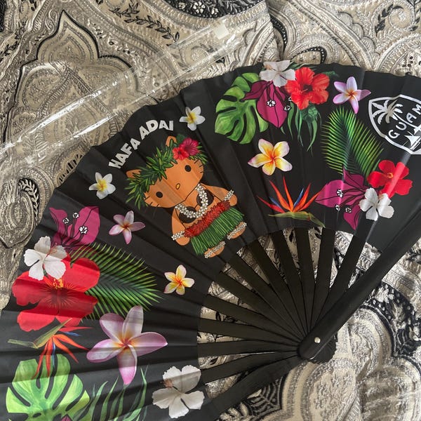 HAND FAN - Large Hand Fan, Filipino Mabuhay, Filipino Culture, Barong ...