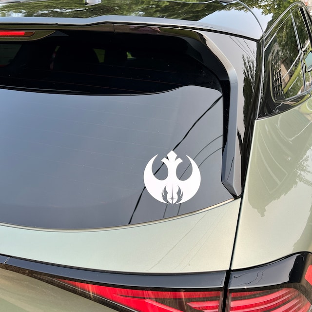 Car Symbol Star Wars Rebel Alliance & Jedi Order Symbol Vinyl Decal Die ...