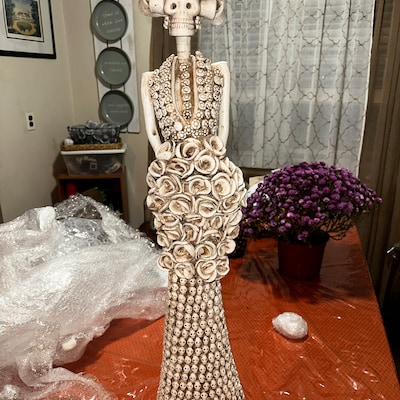 Catrina Miranda in Red & Gold - Etsy