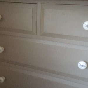 Insect Handles set of 6 Bug Handles Decoupaged Drawer Handles Drawer ...