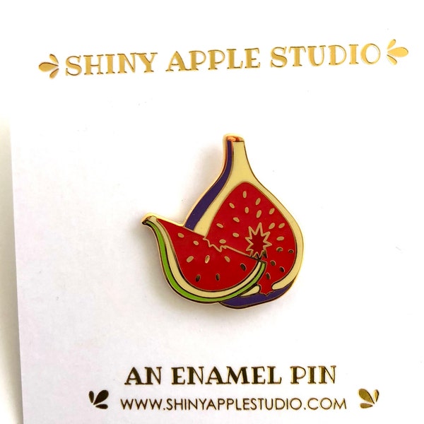 Fig Enamel Pin - Fruit Produce Lapel Pin // Hard Enamel Pin, Cloisonné ... Fig Enamel Pin - Fruit Produce Lapel Pin // Hard Enamel Pin, Cloisonné ...