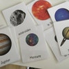 SOLAR SYSTEM 13 Editable Montessori Cards Flash Cards Nomenclature ...
