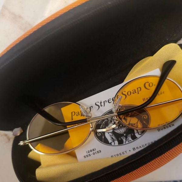 Tyler Durden Sunglasses Shades Fight Club NEW Oliver Peoples 523 Brad ...