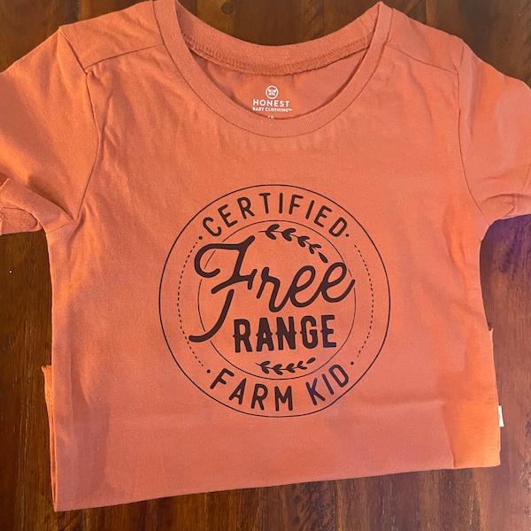 Free Range Farm Kid Svg, Farm Kid Svg, Ranch Kid Svg, Life on the Farm ...