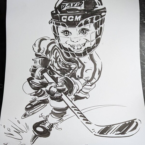 A4 Drawing Based on a Photo of a Person, Ideal Gift Idea - Etsy