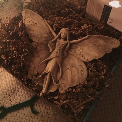 Leaf Face Stone, Whimsical Leaf Face Plaque, Garden Gift, Smiling Leaf ...